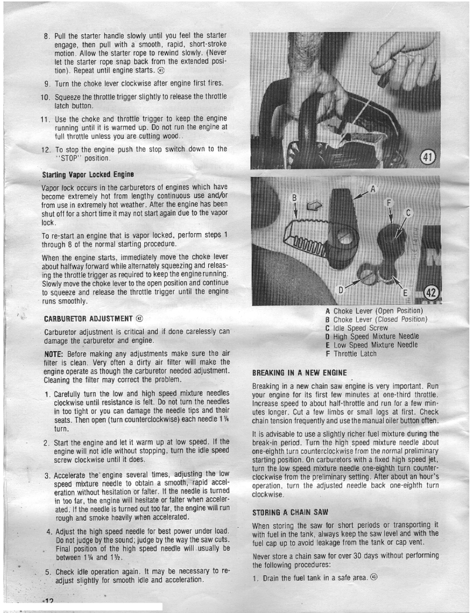 Mcculloch Mac 110 Chainsaw Manual - clevercamping